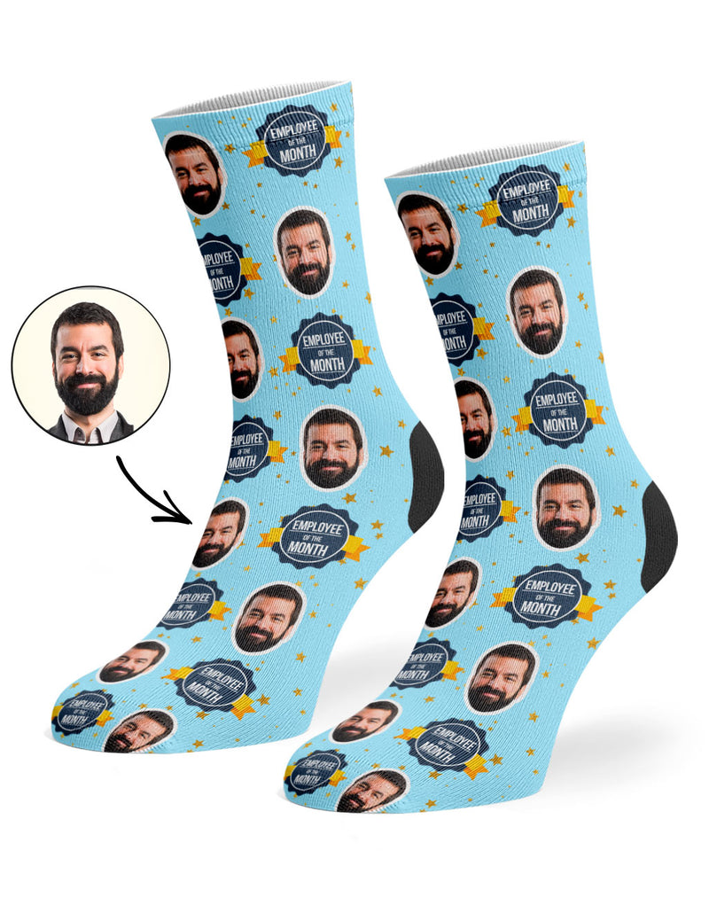 Employee Of The Month Socks | Custom Work Socks
