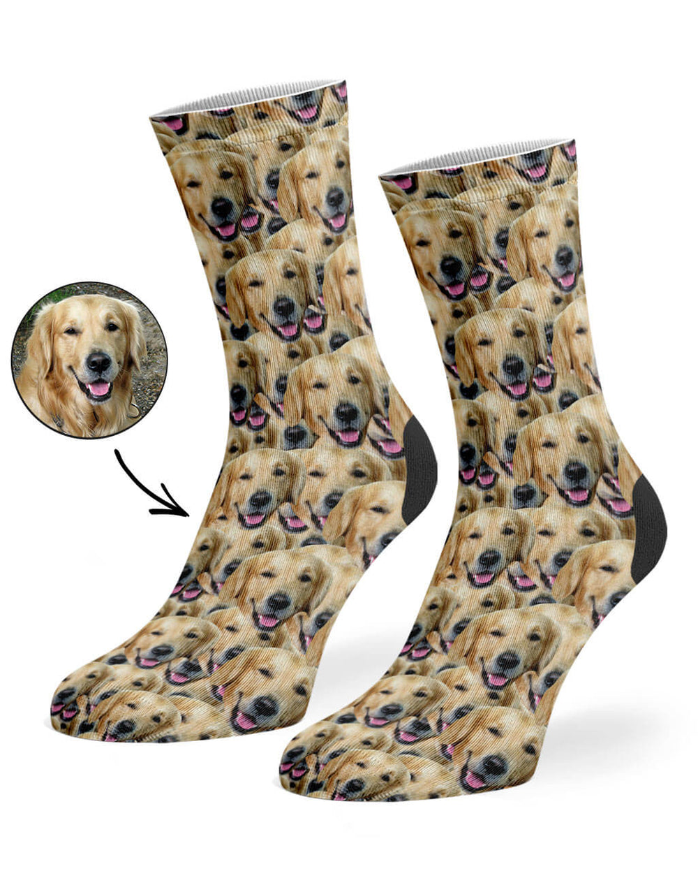 Dog Socks | Personalised Dog Photo Socks