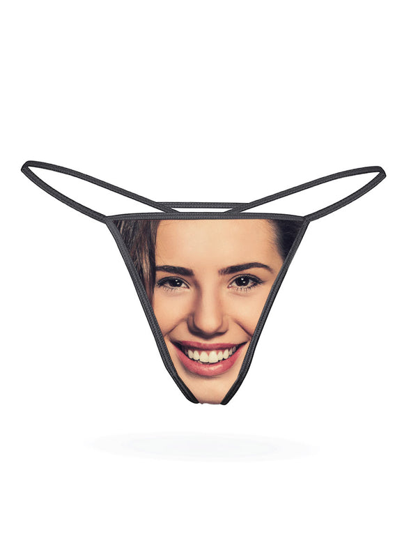 Personalised Face Thong - Ladies Full Face Thong