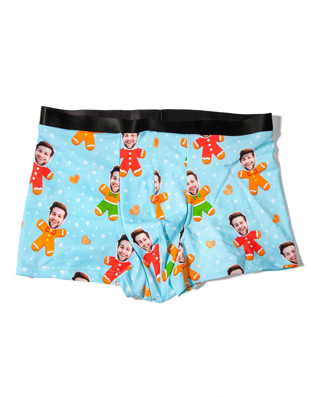 Gingerbread Me Boxers | Personalised Christmas Boxers – Super Socks