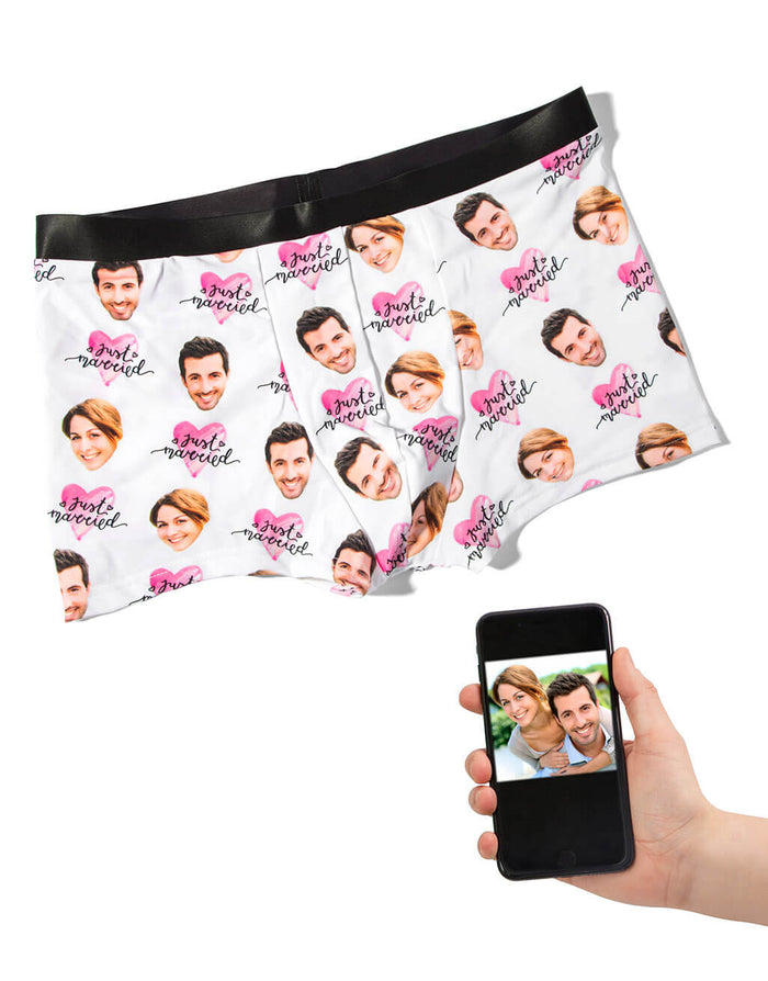 Just Married Boxers | Newly Wed Boxers Shorts