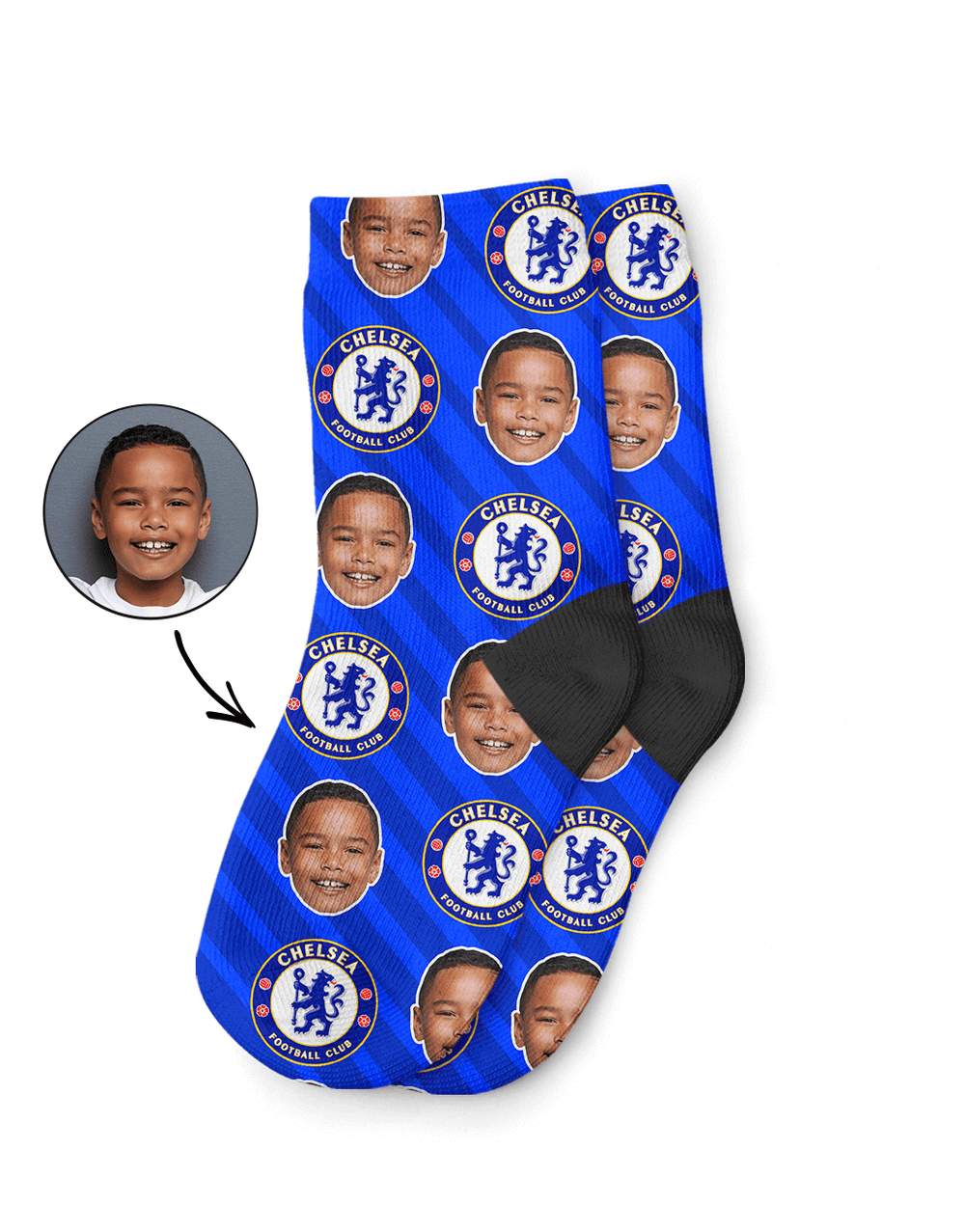 Chelsea FC Socks | Personalised Chelsea FC Socks
