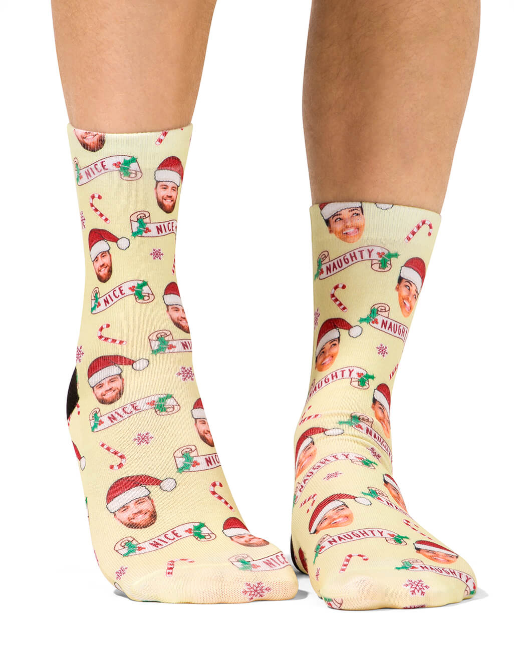 Naught & Nice Socks - Personalised Christmas Socks – Super Socks