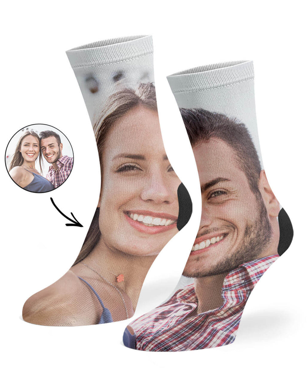 Photo Socks | Upload Your Photos To Socks